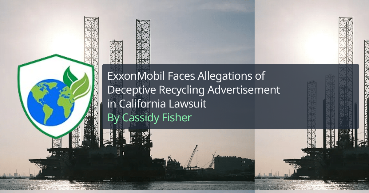 ExxonMobil Faces Allegations of Deceptive Recycling Advertisement in ...